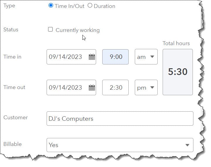 How to Bill Customers for Time and Expenses in QuickBooks Online